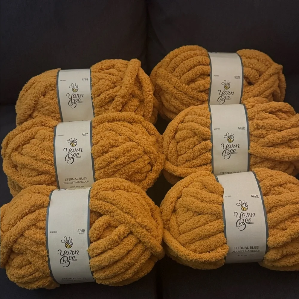 Yarn Bee | Other | Eternal Bliss Yarn Dearest Marigold Bundle Of 6 ...